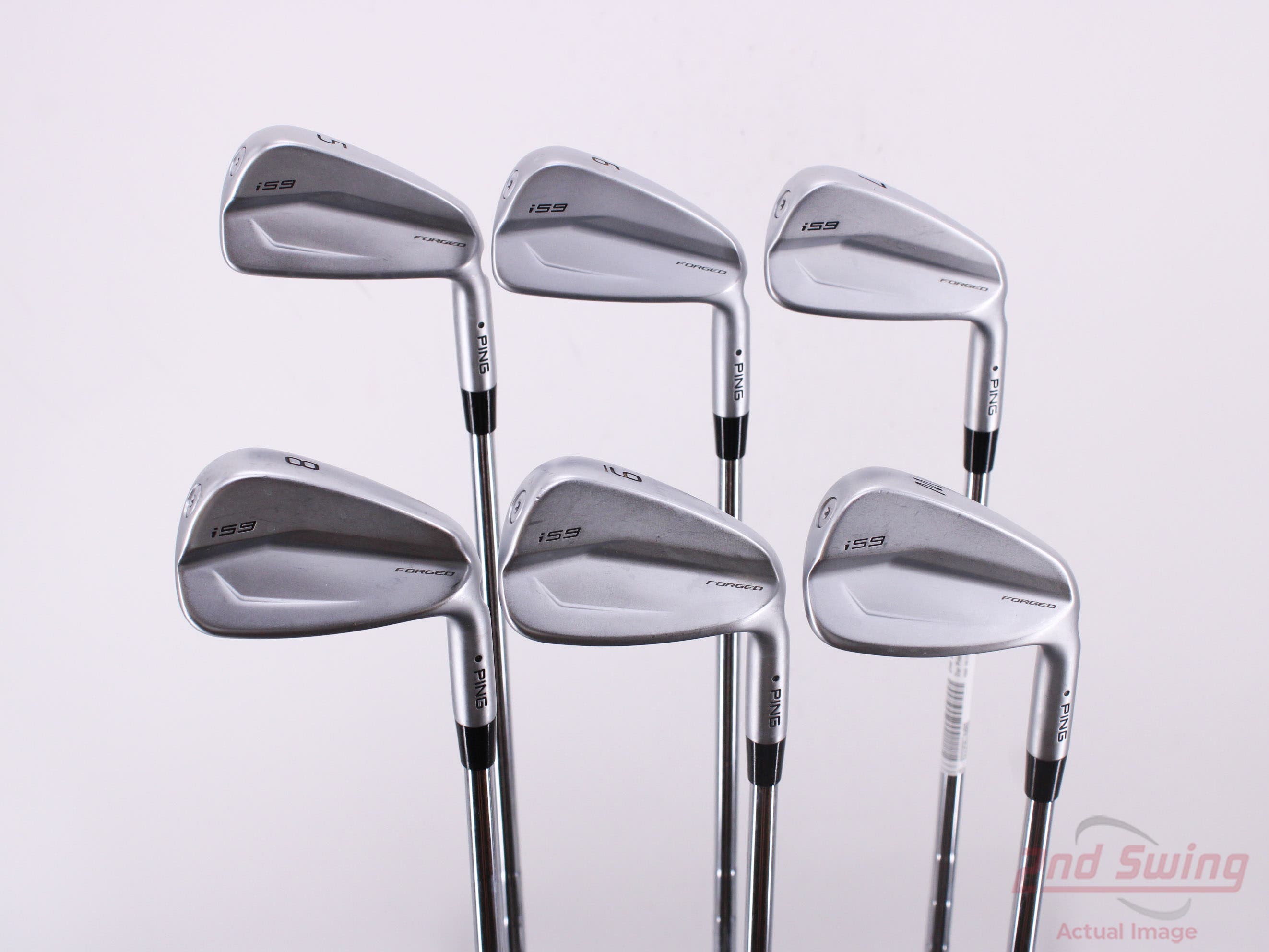 Ping i59 Iron Set 5-PW Nippon NS Pro Modus 3 Tour 105 Steel Stiff Right Handed Black Dot 38.25in ...