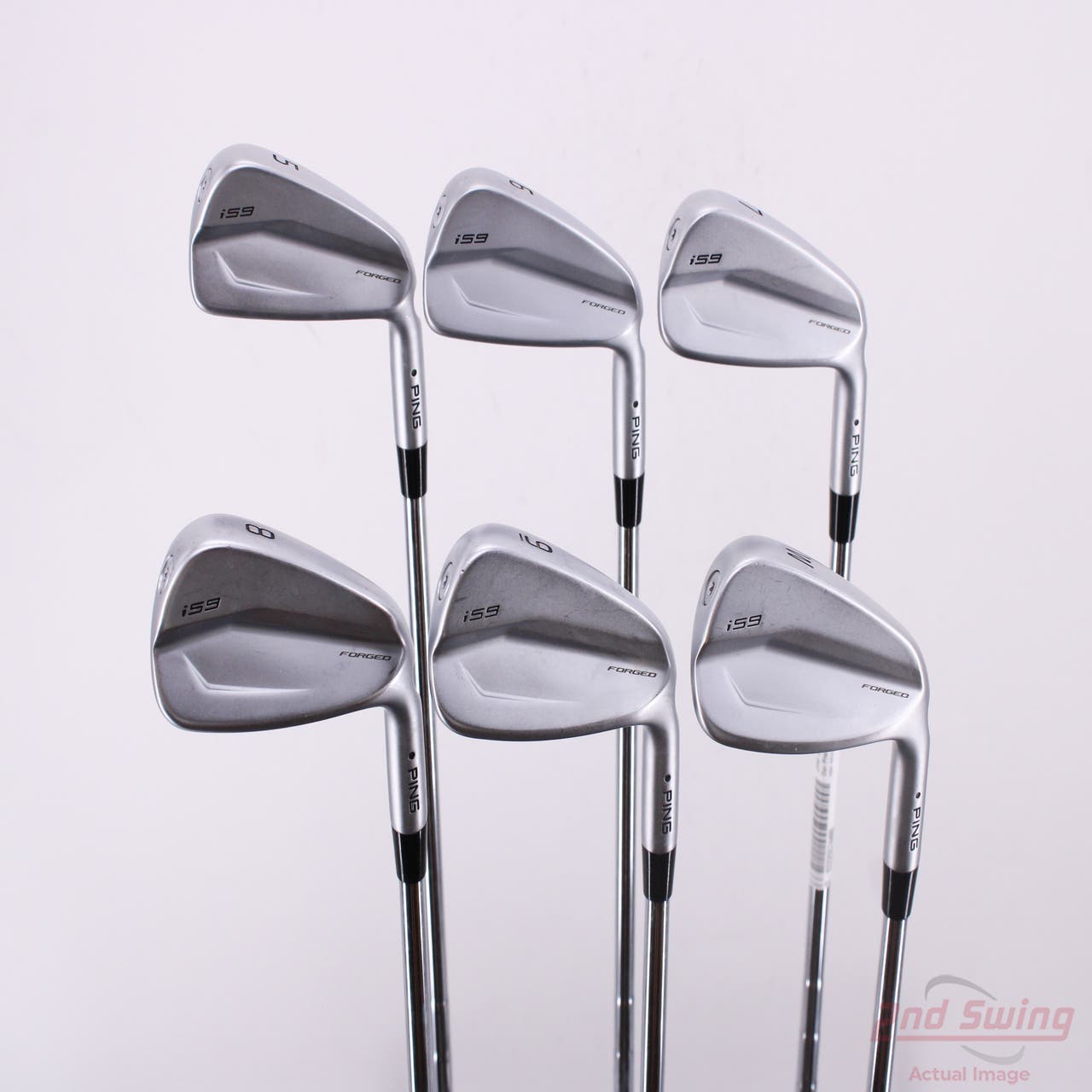 Ping i59 Iron Set 5-PW Nippon NS Pro Modus 3 Tour 105 Steel Stiff Right Handed Black Dot 38.25in ...