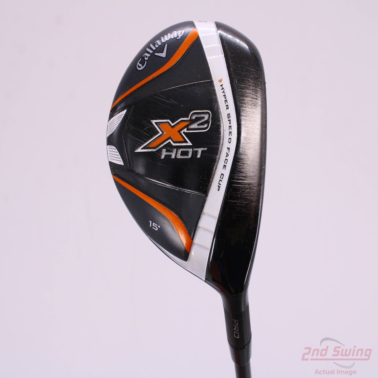Callaway X2 Hot Pro Fairway Wood 3 Wood 3W 15° Aldila Tour Green Graphite Stiff Right Handed 43 ...