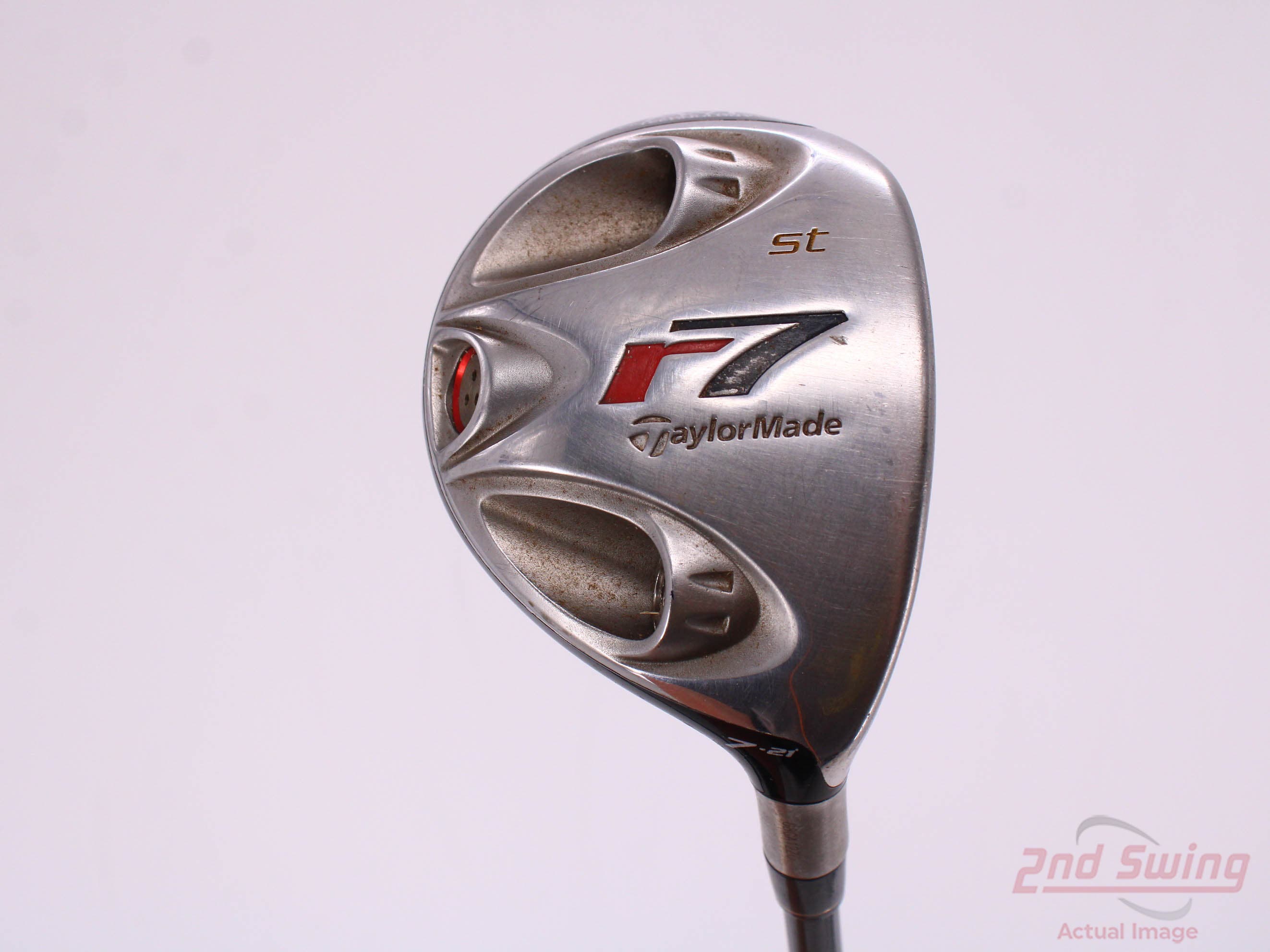 TaylorMade R7 Steel Fairway Wood 7 Wood 7W 21° TM Reax 70 Graphite Regular Right Handed 41.75in ...