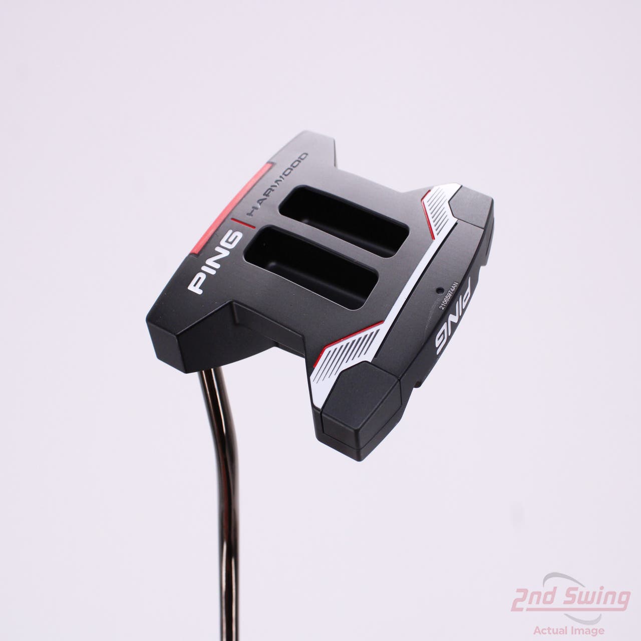 Ping 2021 Harwood Putter Straight Arc Steel Left Handed Black Dot 34 ...