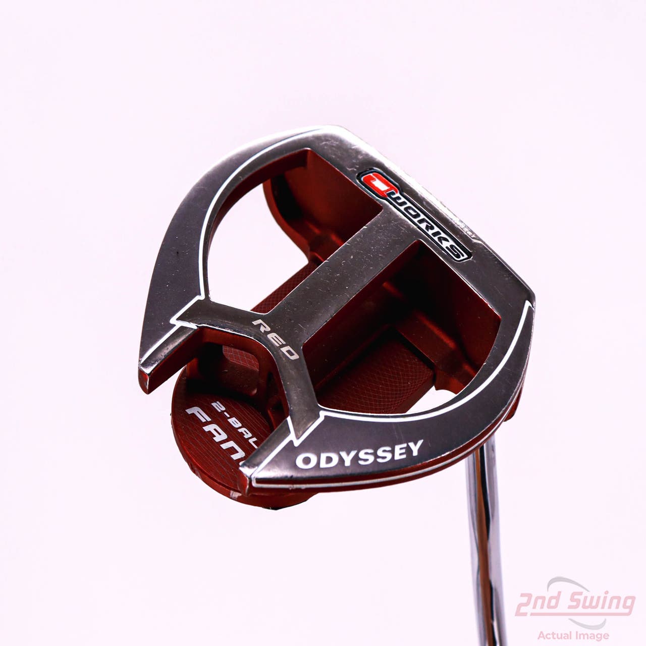 Odyssey O-Works Red 2-Ball Fang Putter (D-82332884917) | 2nd Swing Golf