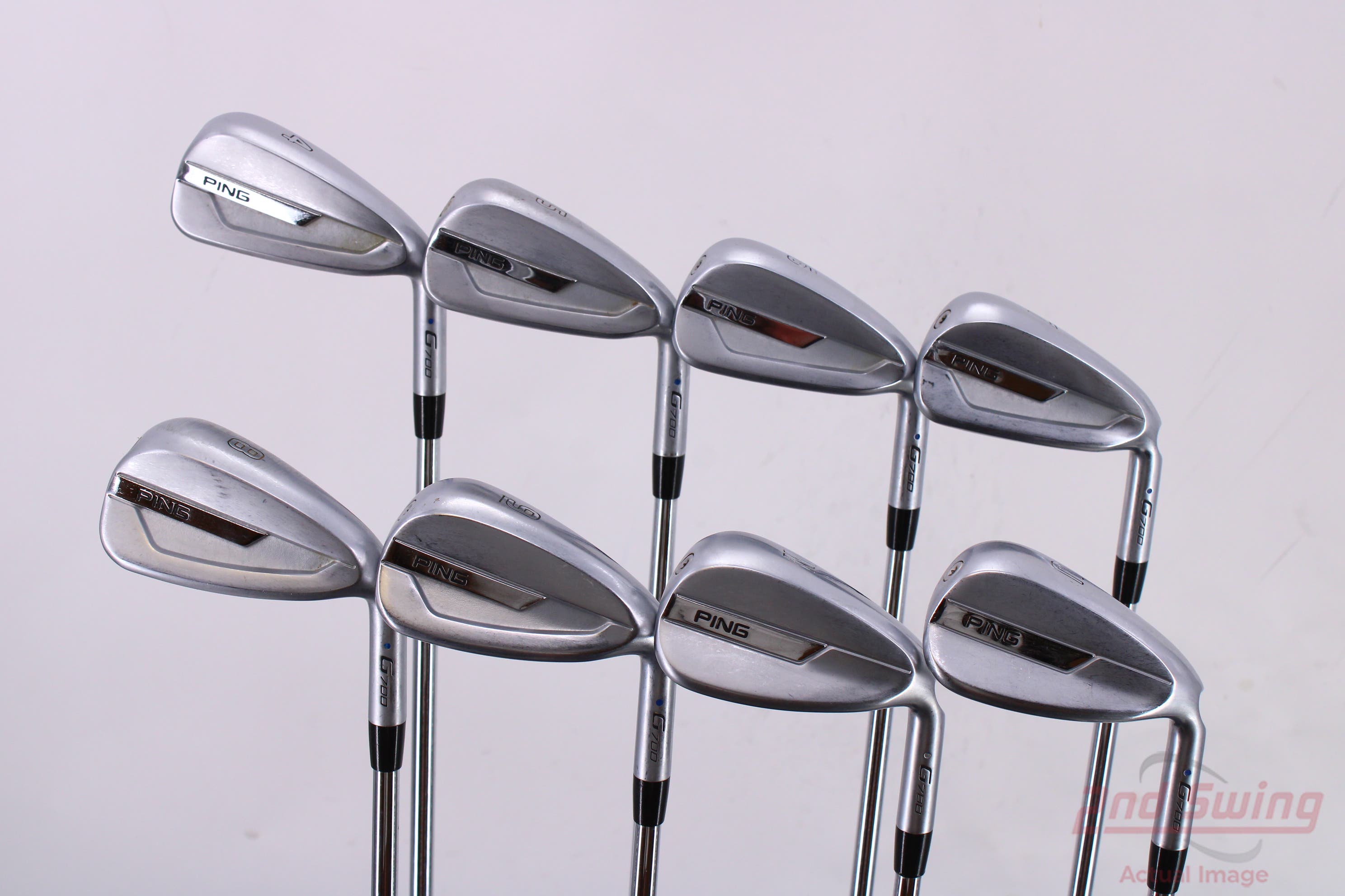 Ping G700 Iron Set 4-PW GW AWT 2.0 Steel Regular Right Handed Blue Dot 39.0in | 2nd Swing Golf