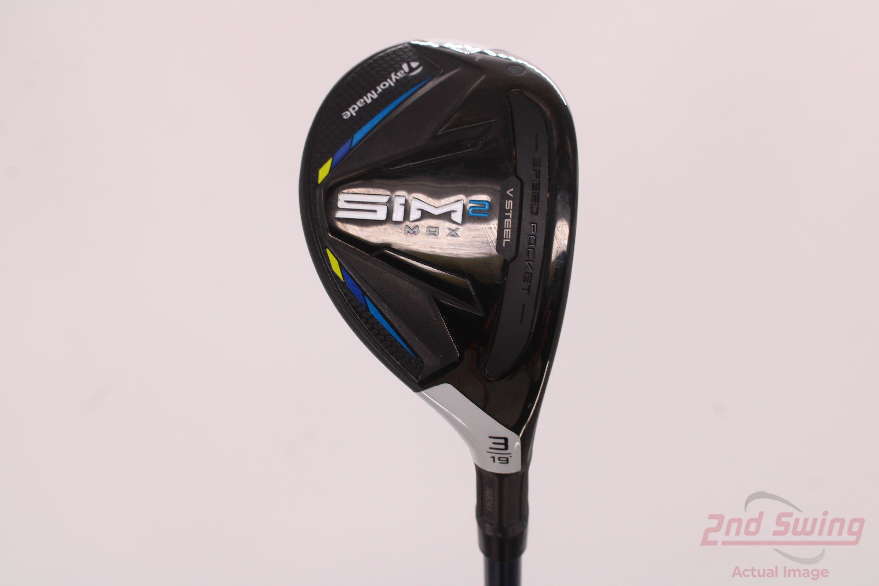 Mint TaylorMade SIM2 MAX Rescue Hybrid 3 Hybrid 19° TM Fujikura Ventus Blue 6 Graphite Regular ...