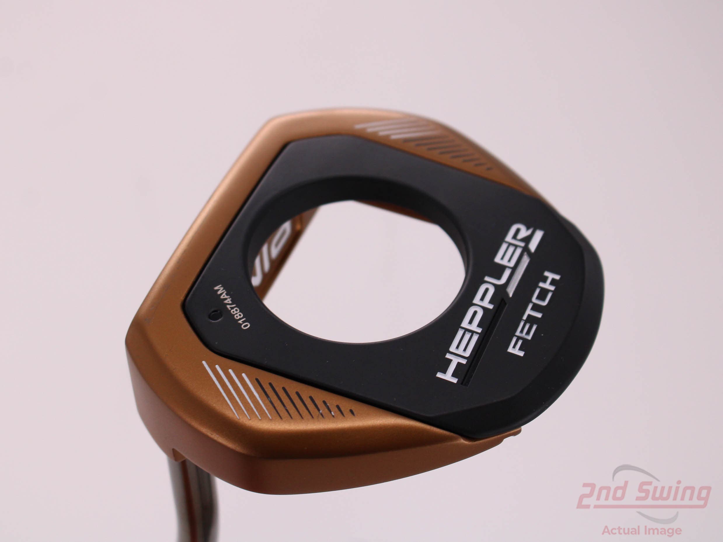 Mint Ping Heppler Fetch Putter Straight Arc Steel Left Handed Black Dot ...