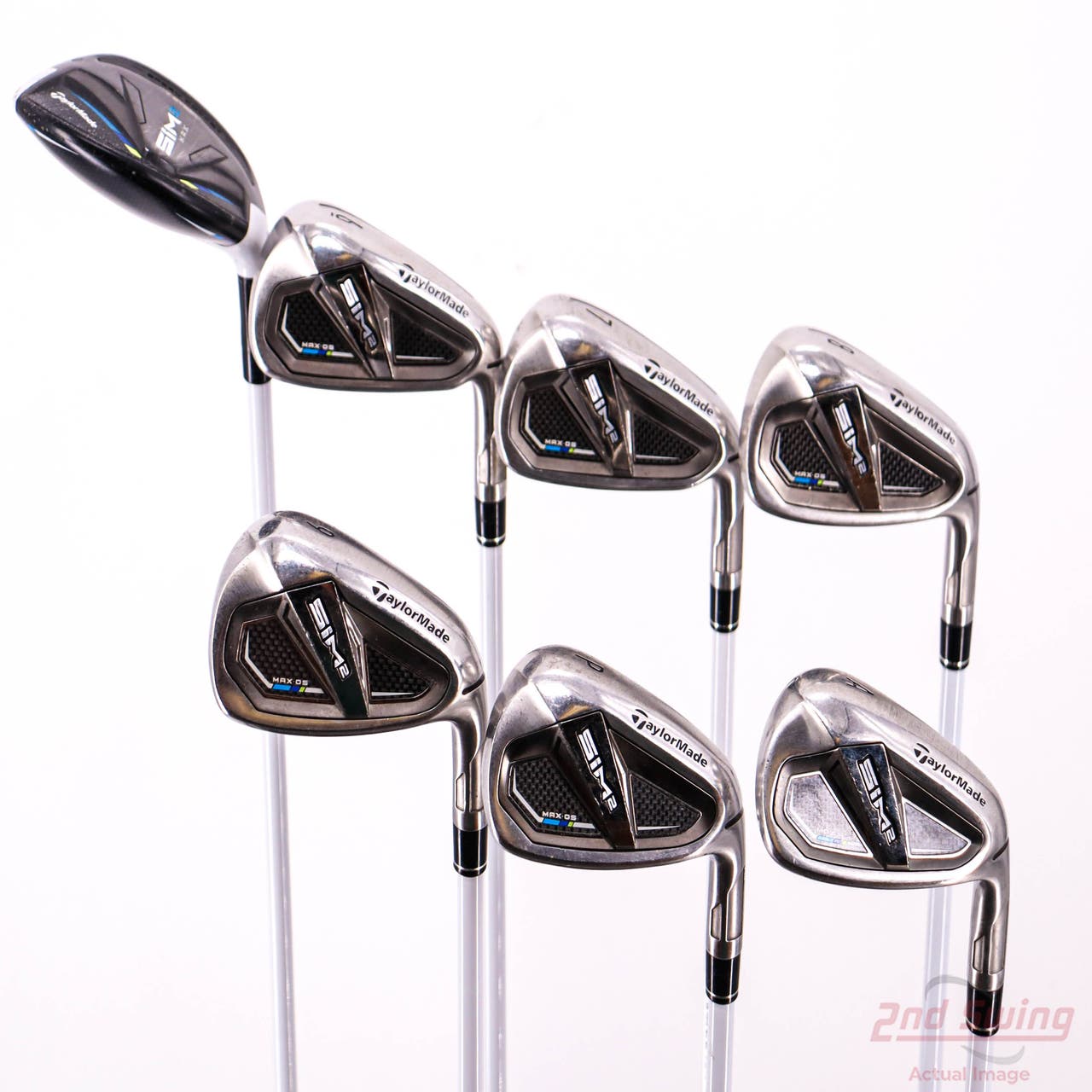 TaylorMade SIM2 MAX OS Iron Set (D-92333658618) | 2nd Swing Golf