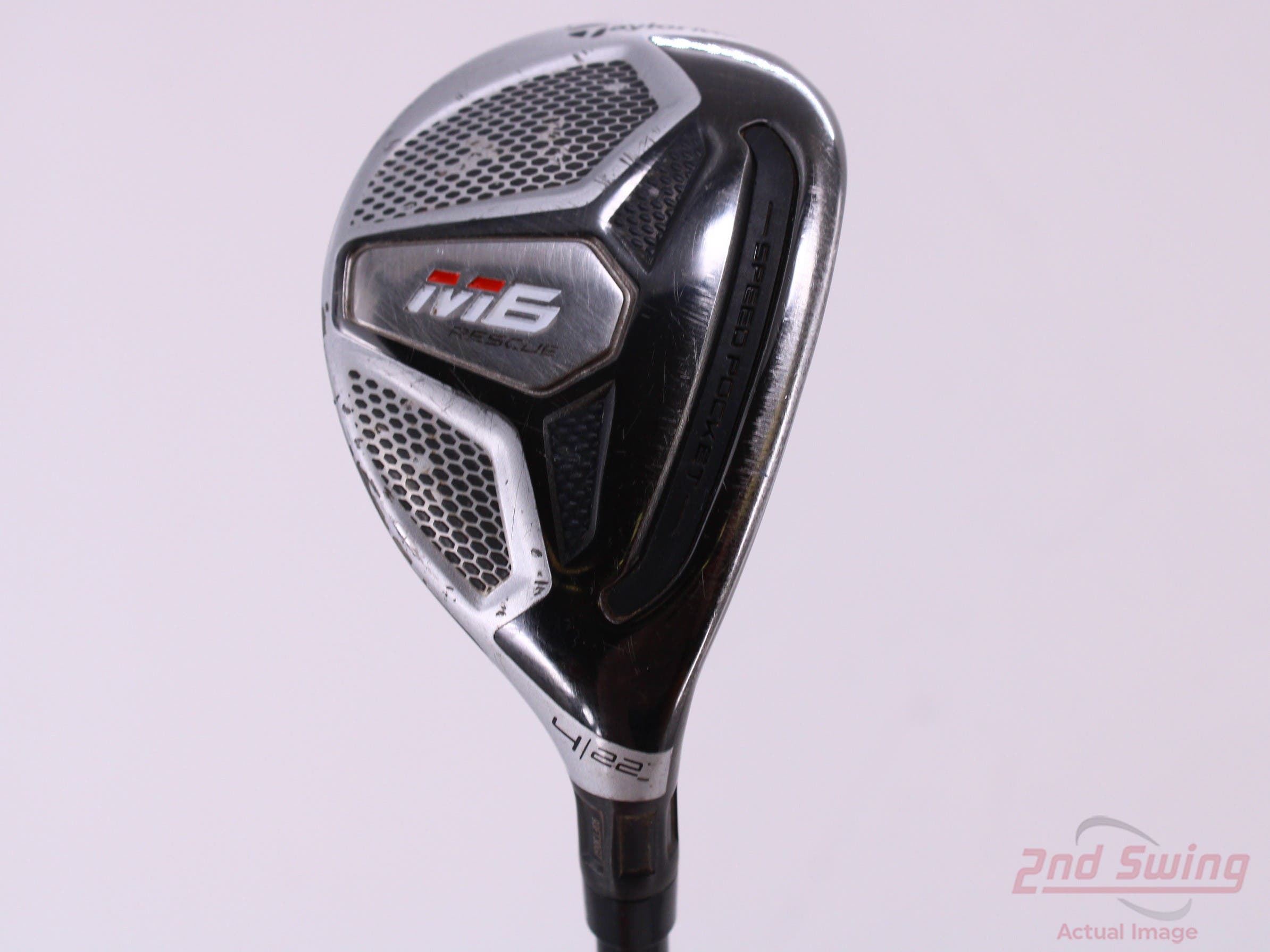 TaylorMade M6 Hybrid 4 Hybrid 22° Fujikura ATMOS 6 Orange Graphite ...
