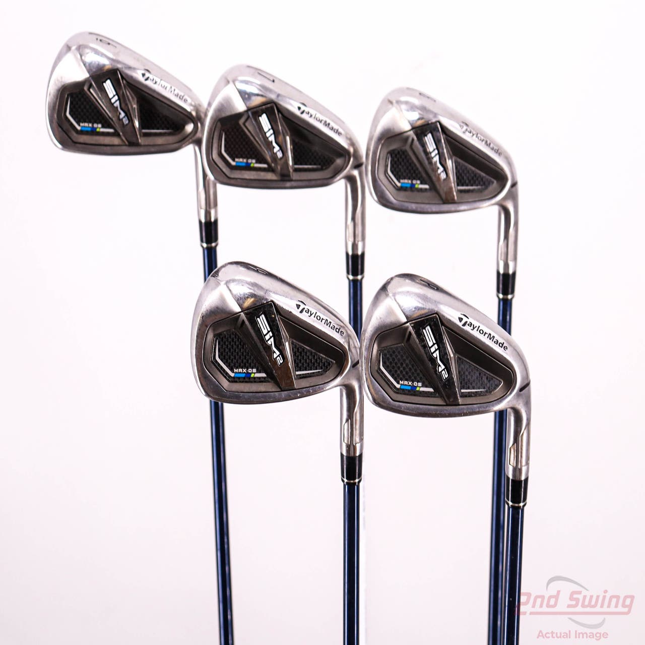 TaylorMade SIM2 MAX OS Iron Set (D-D2335414496) | 2nd Swing Golf