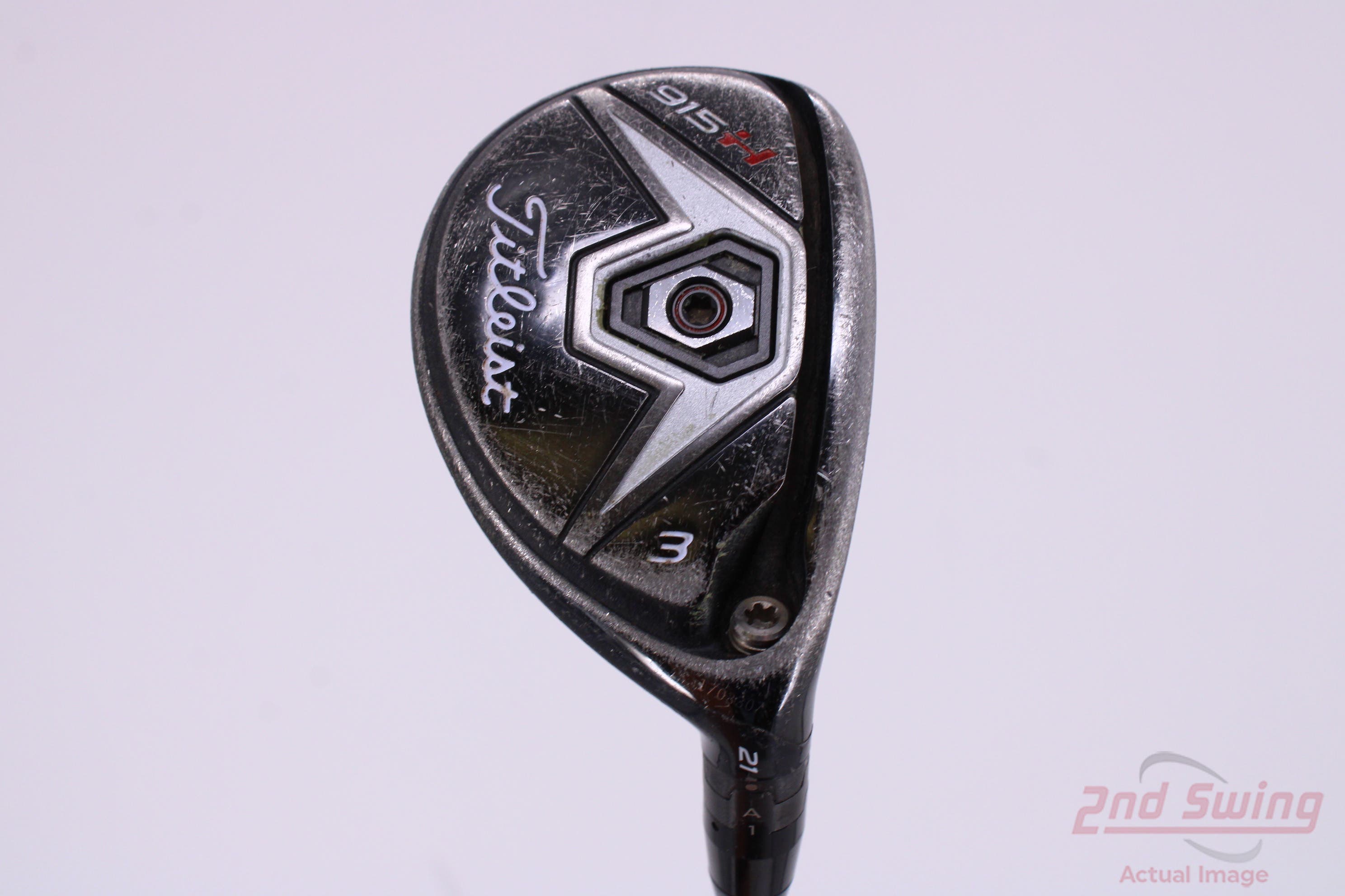 Titleist 915 H Hybrid 3 Hybrid 21° Mitsubishi Diamana S+ Blue 70 Graphite Stiff Right Handed 40 ...