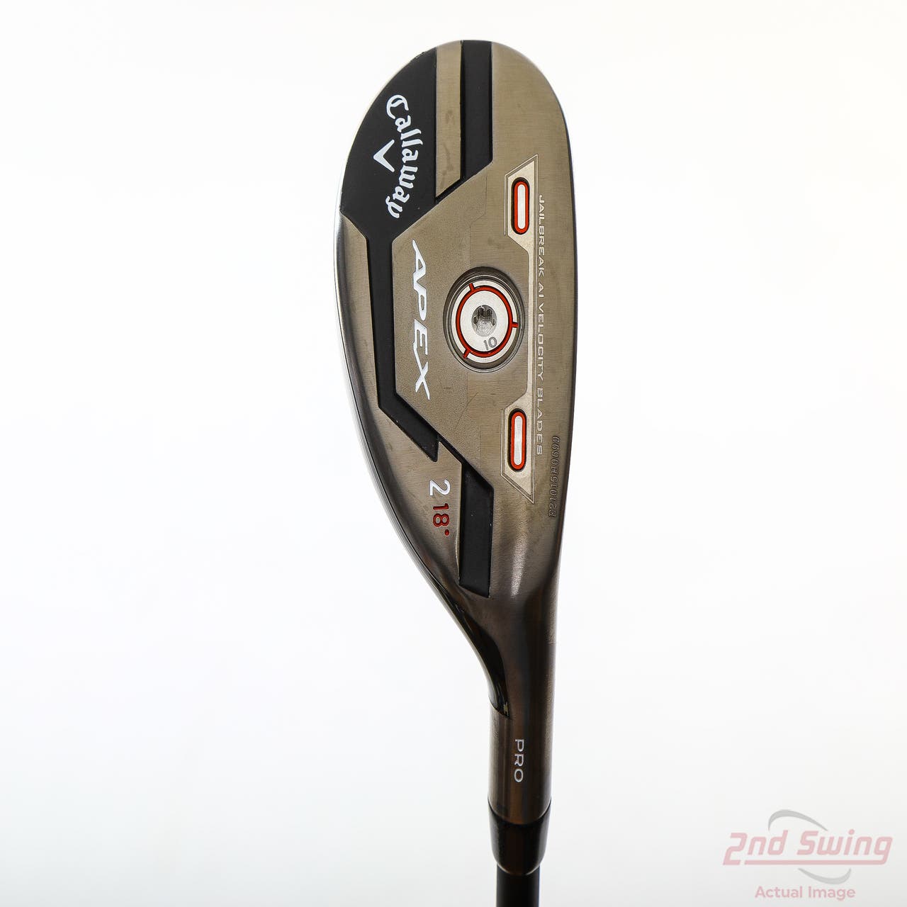 Mint Callaway Apex Pro 21 Hybrid 2 Hybrid 18° Mitsubishi MMT 80 Graphite Stiff Right Handed 40 ...