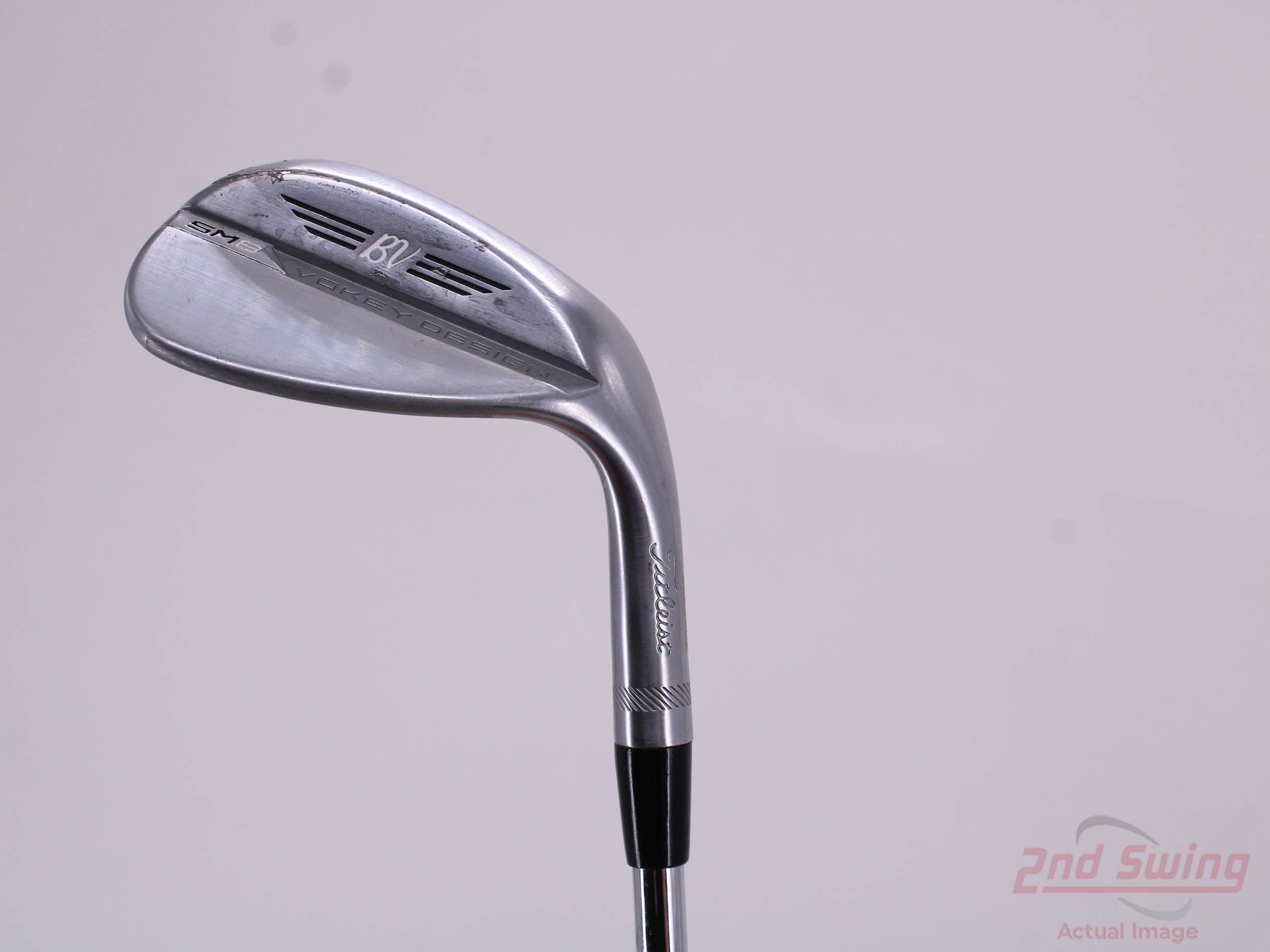 Titleist Vokey SM8 Tour Chrome Wedge Sand SW 56° 10 Deg Bounce S Grind Nippon N.S. Pro 880 AMC ...