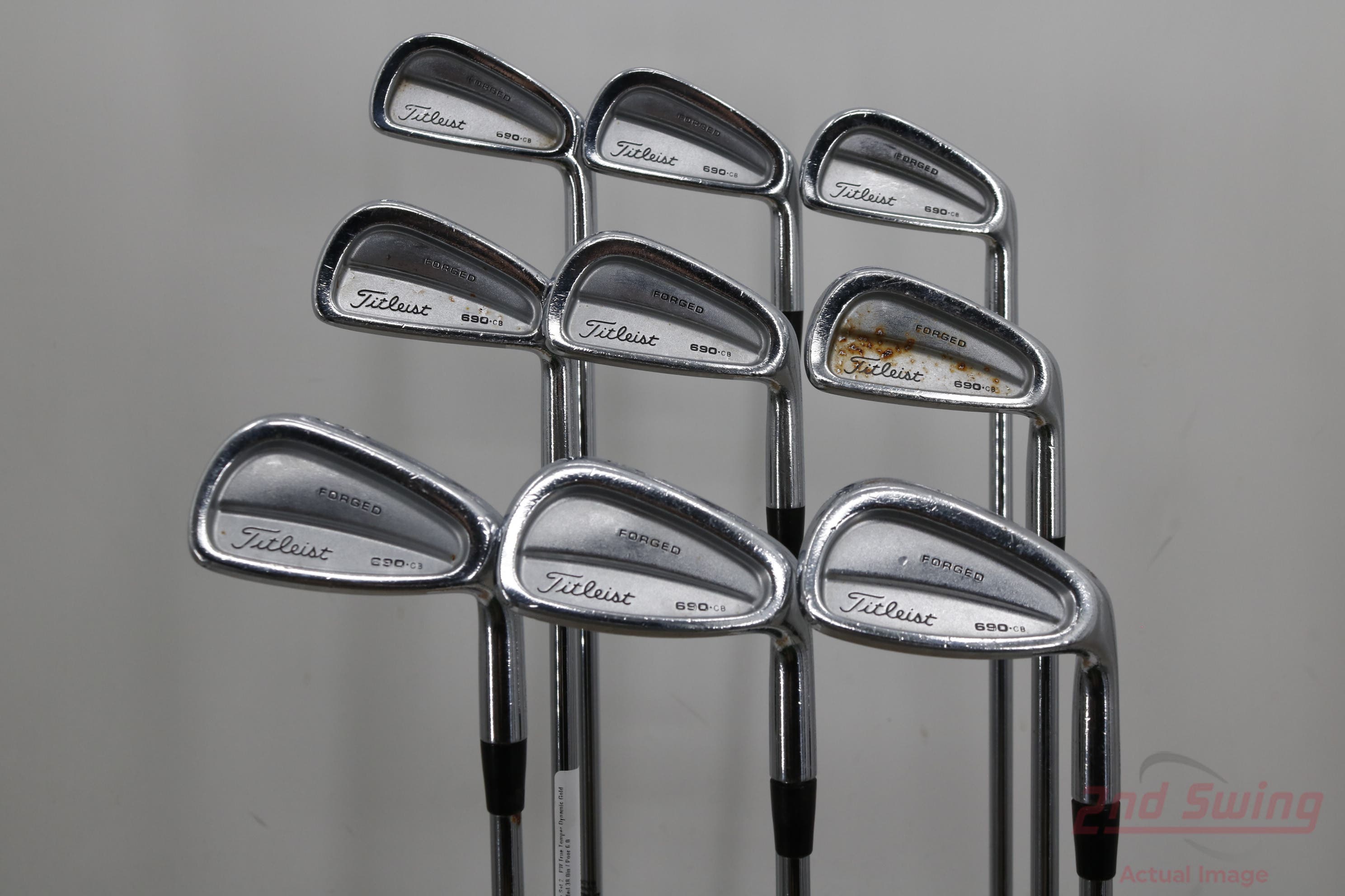 Titleist 690.CB Forged Iron Set (D-N2227272613) | 2nd Swing Golf