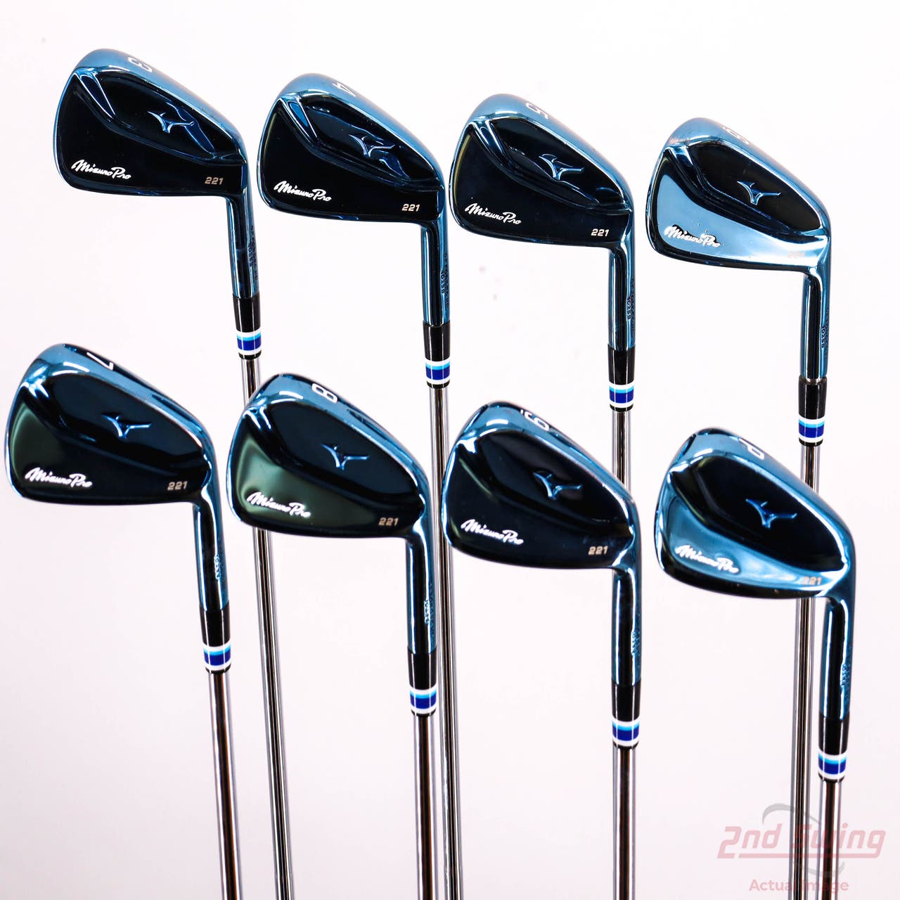 Mizuno Pro 221 Blue Ion Iron Set (D-N2334637038) | 2nd Swing Golf