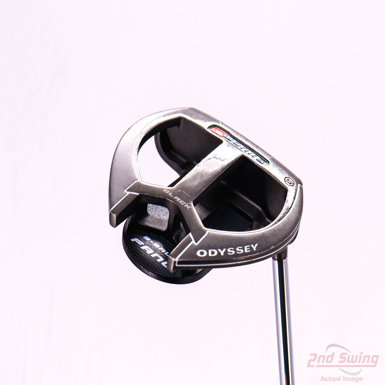 Odyssey O-Works Black 2-Ball Fang Putter (D-N2334767793) | 2nd Swing Golf