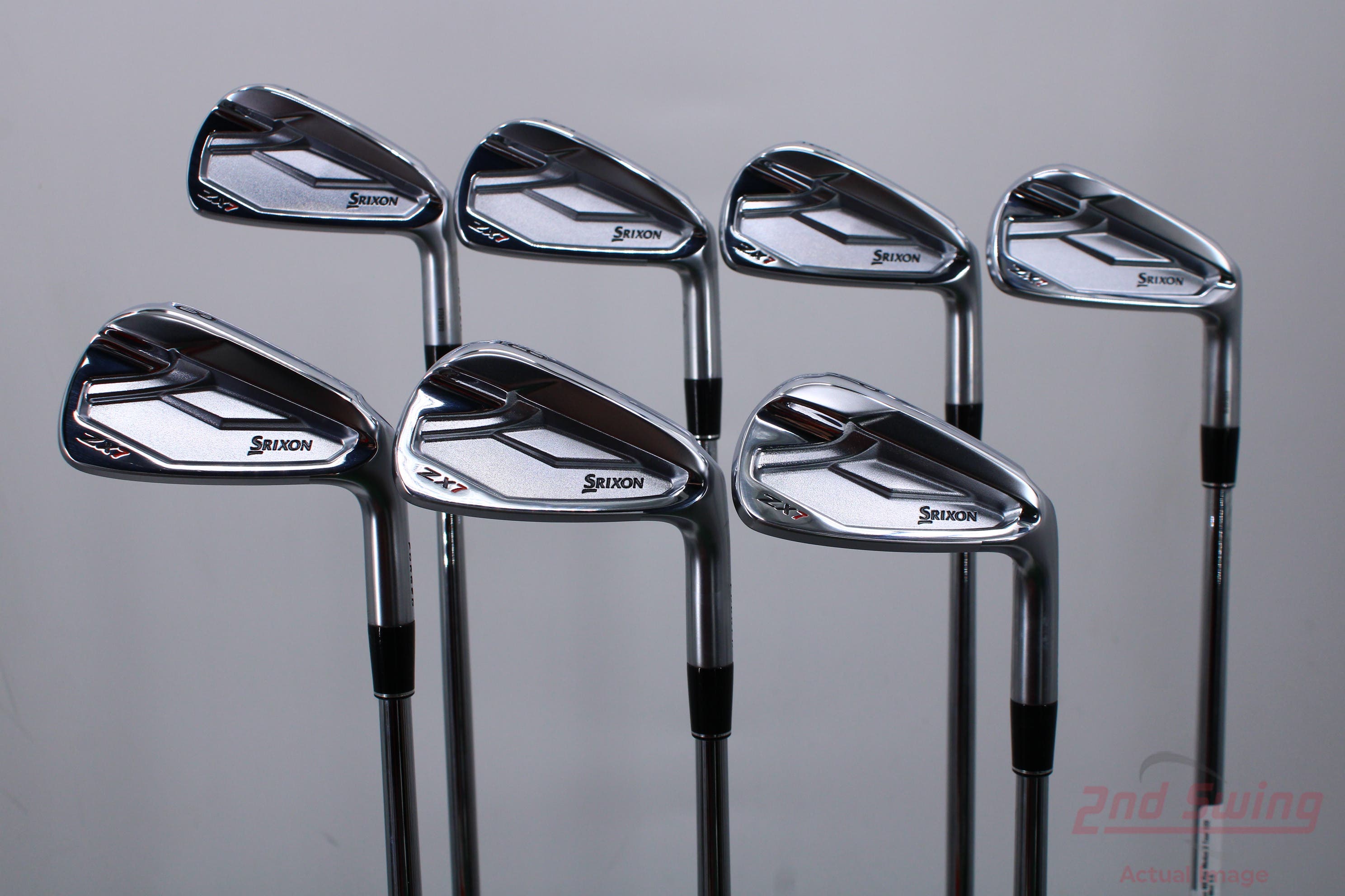 Mint Srixon ZX7 Iron Set 4-PW Nippon NS Pro Modus 3 Tour 120 Steel X-Stiff Right Handed 38.25in ...