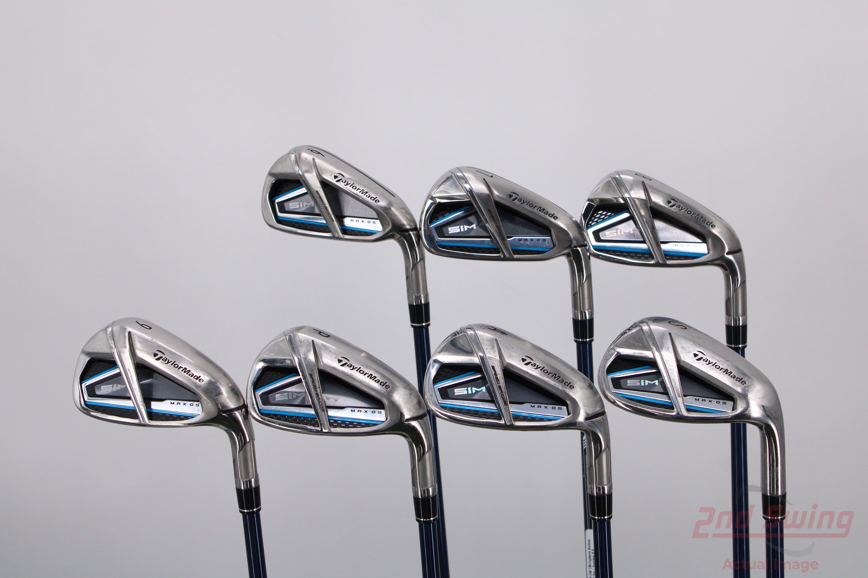 TaylorMade SIM MAX OS Iron Set (D-T2226849523) | 2nd Swing Golf