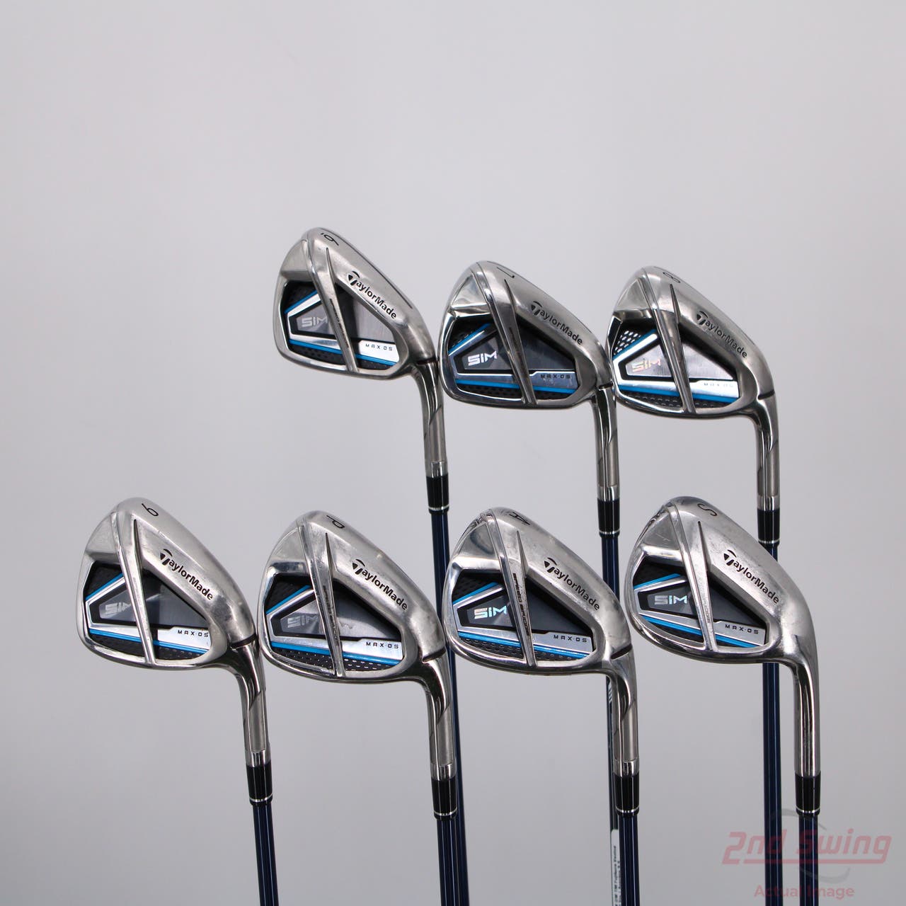 TaylorMade SIM MAX OS Iron Set (D-T2226849523) | 2nd Swing Golf
