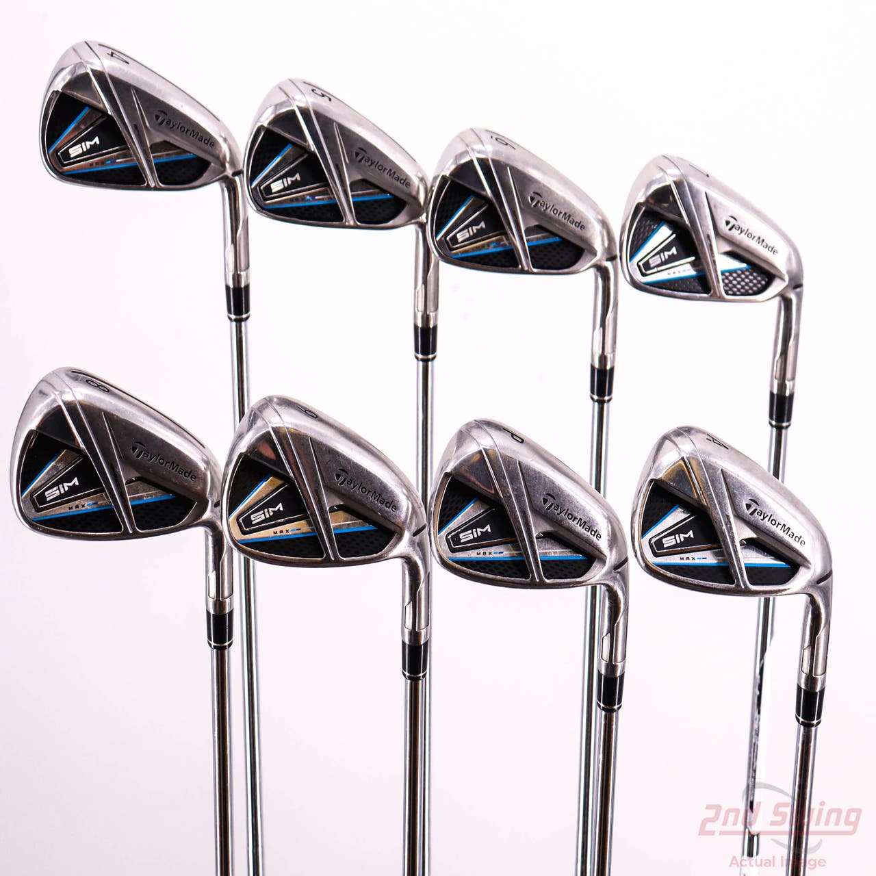 TaylorMade SIM MAX Iron Set (D-T2334228367) | 2nd Swing Golf
