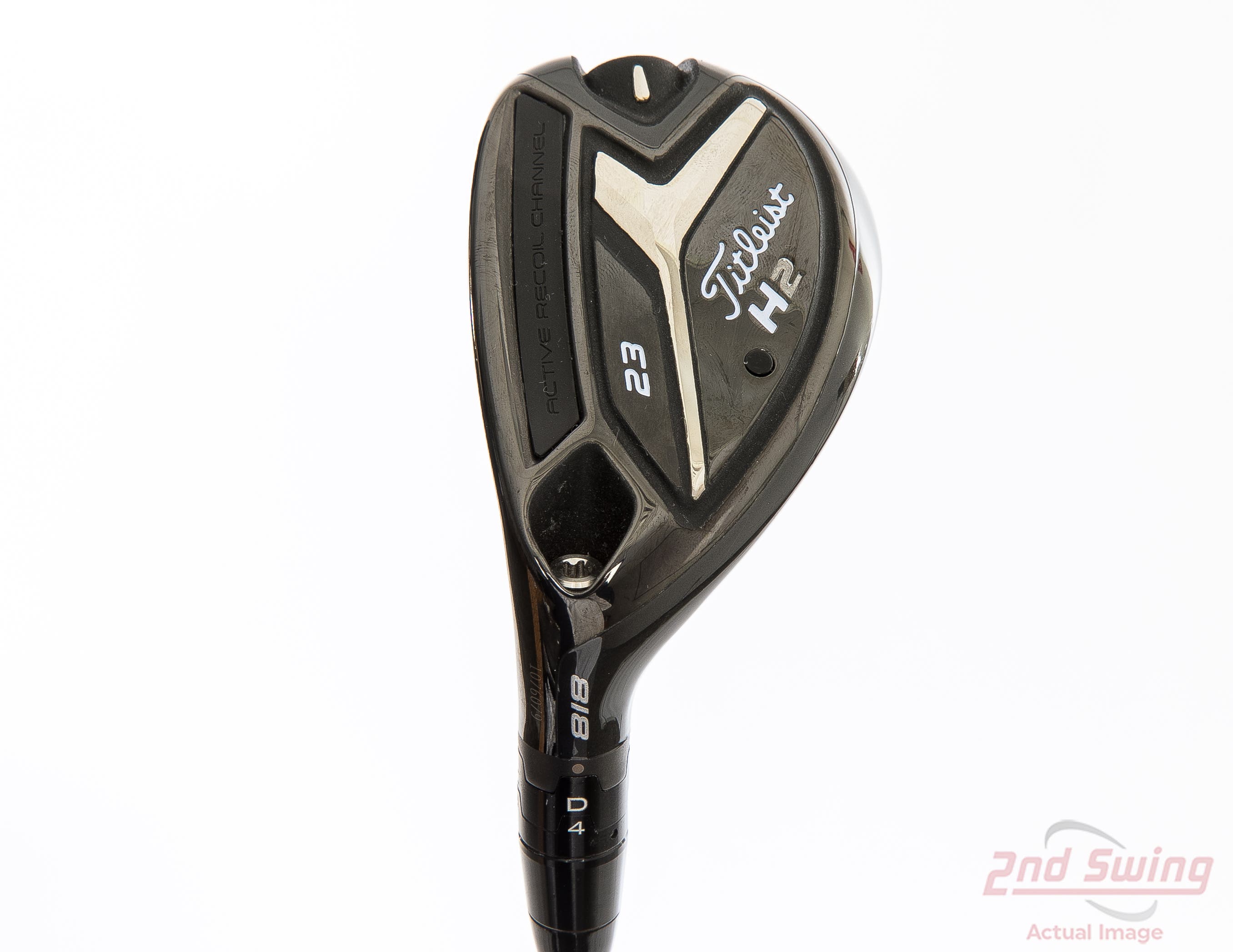 Mint Titleist 818 H2 Hybrid 4 Hybrid 23° Mitsubishi Tensei CK 70 Blue Graphite Stiff Left Handed ...