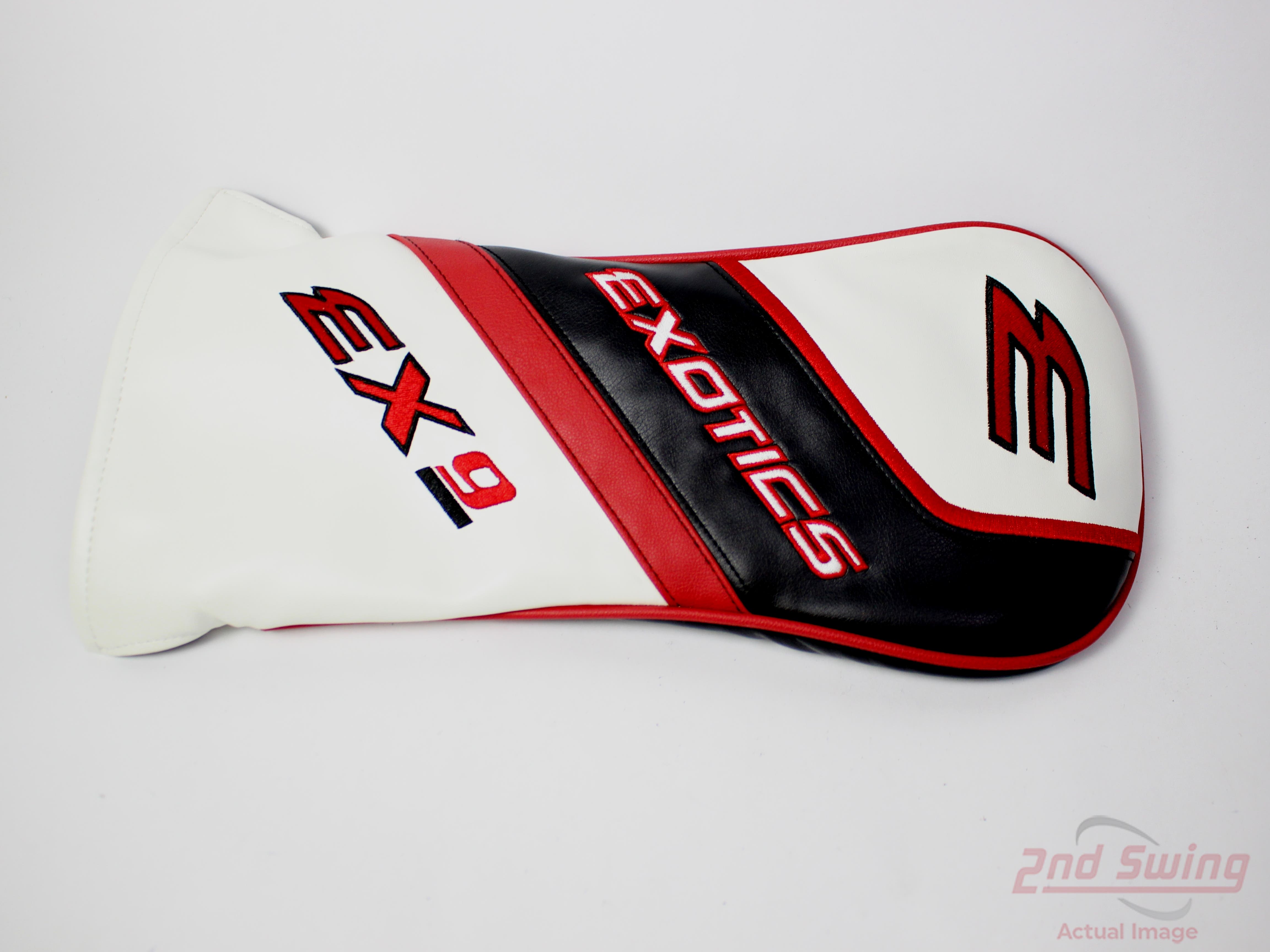 Tour Edge Exotics EX9 Driver Headcover Red/White/Black | 2nd Swing Golf