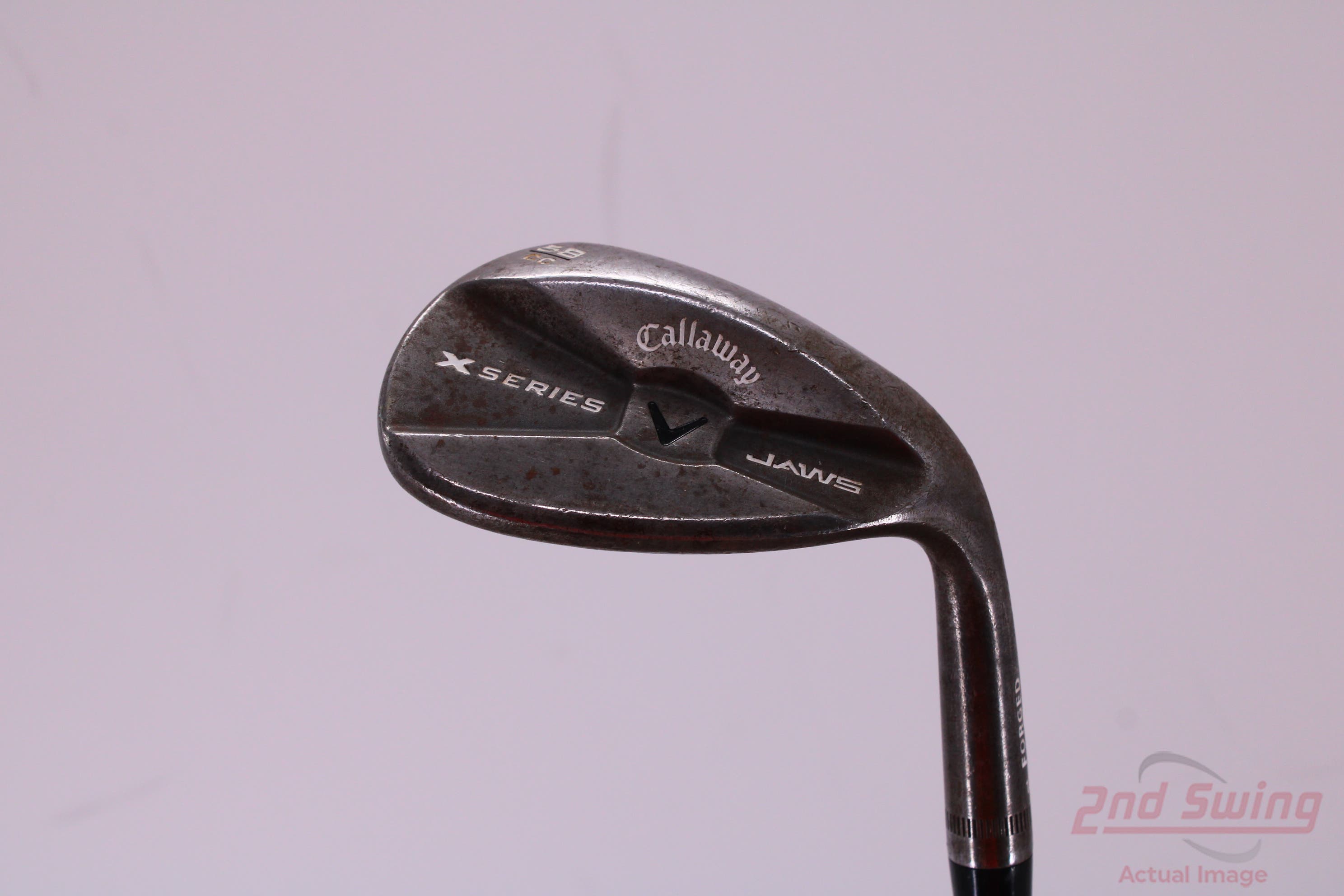 Callaway X Series Jaws CC Slate Wedge Lob LW 58° 13 Deg Bounce R Grind True Temper Dynamic Gold ...