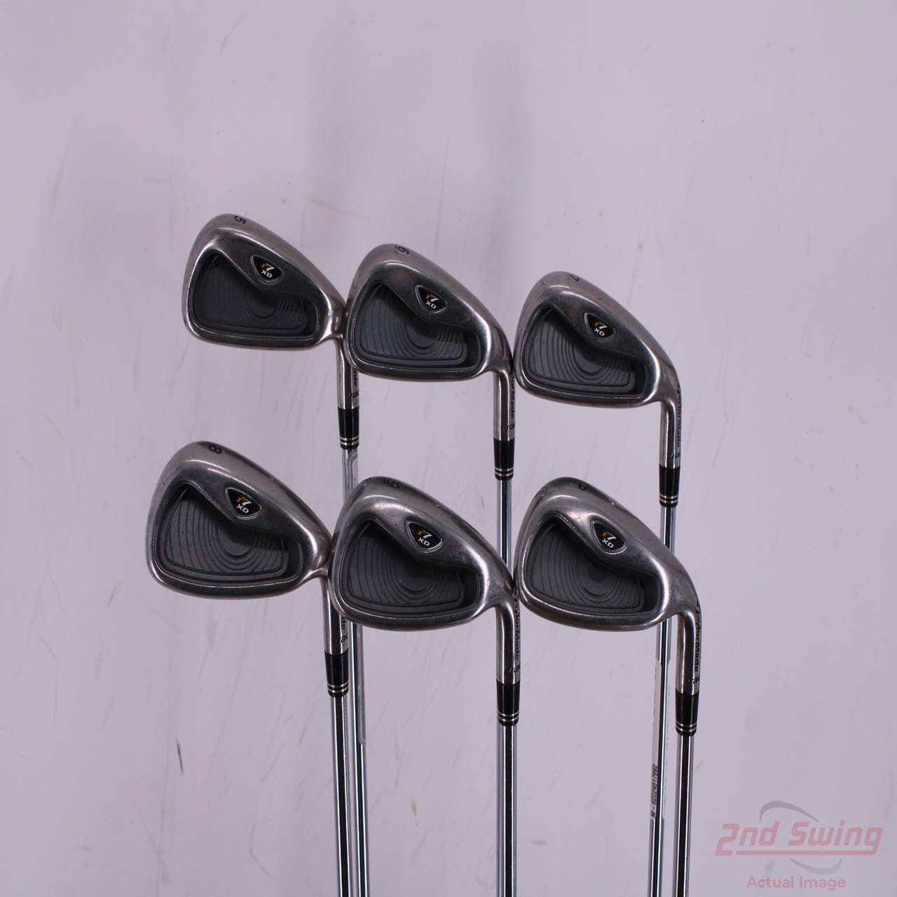 TaylorMade R7 XD Iron Set 5-PW Stock Steel Regular Right Handed 38.5in ...