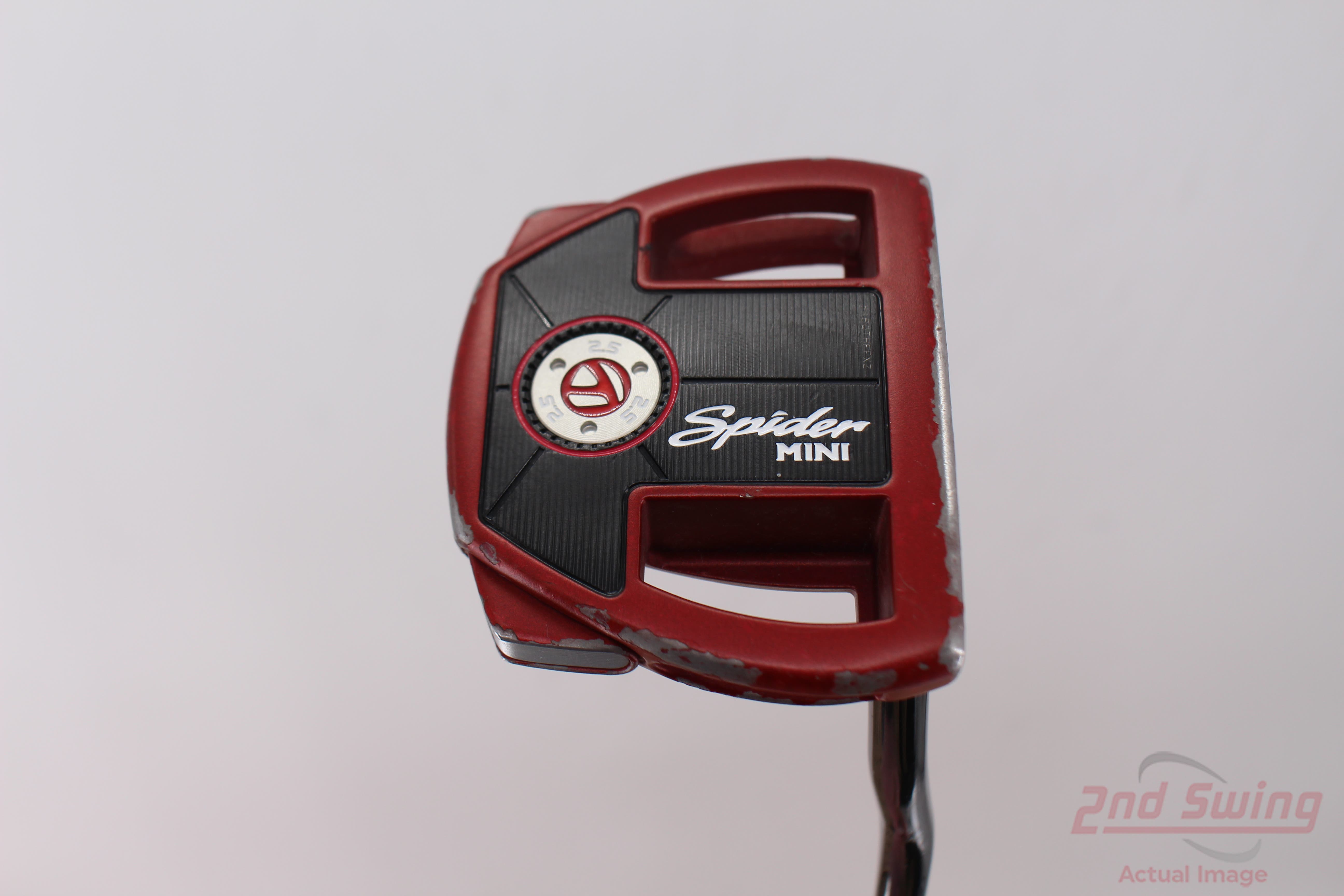 TaylorMade Spider Mini Red Putter Steel Right Handed 34.5in | 2nd Swing ...