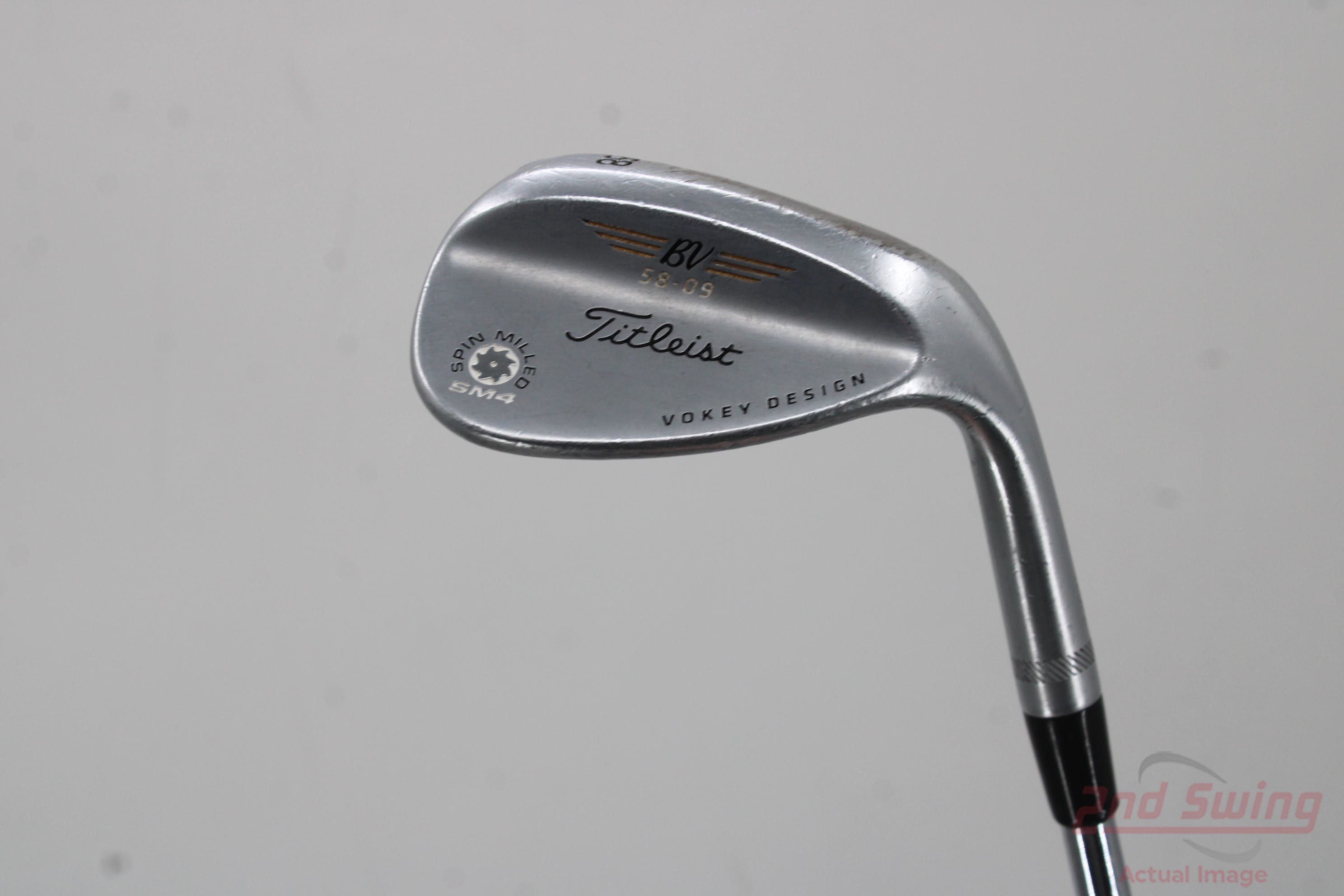 Titleist Vokey Spin Milled SM4 Chrome Wedge (T-12328887076) | 2nd Swing Golf