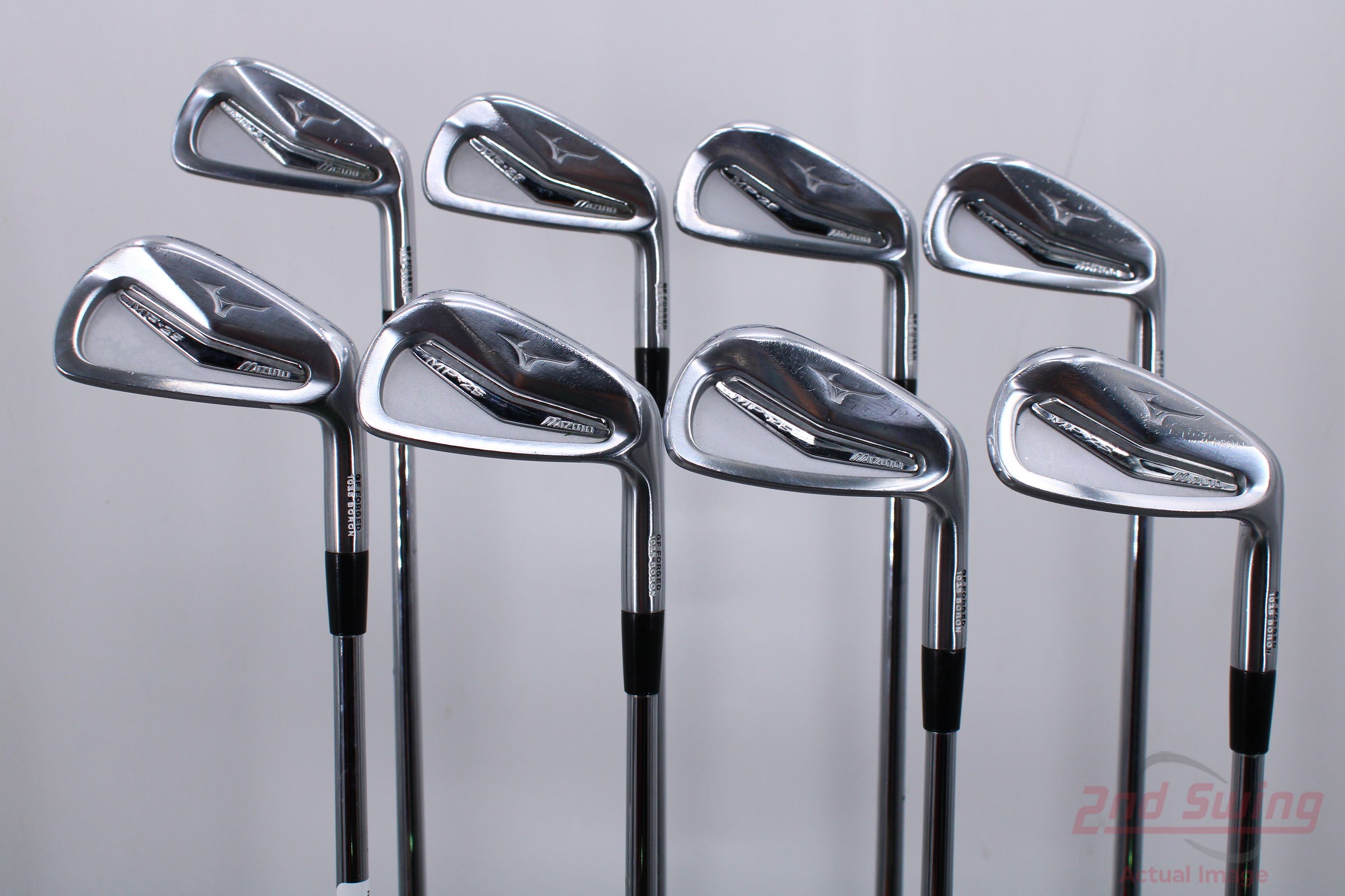 Mizuno MP 25 Iron Set 3-PW Project X Rifle 5.5 Steel Regular Right Handed 38.0in (T-92226151824 ...