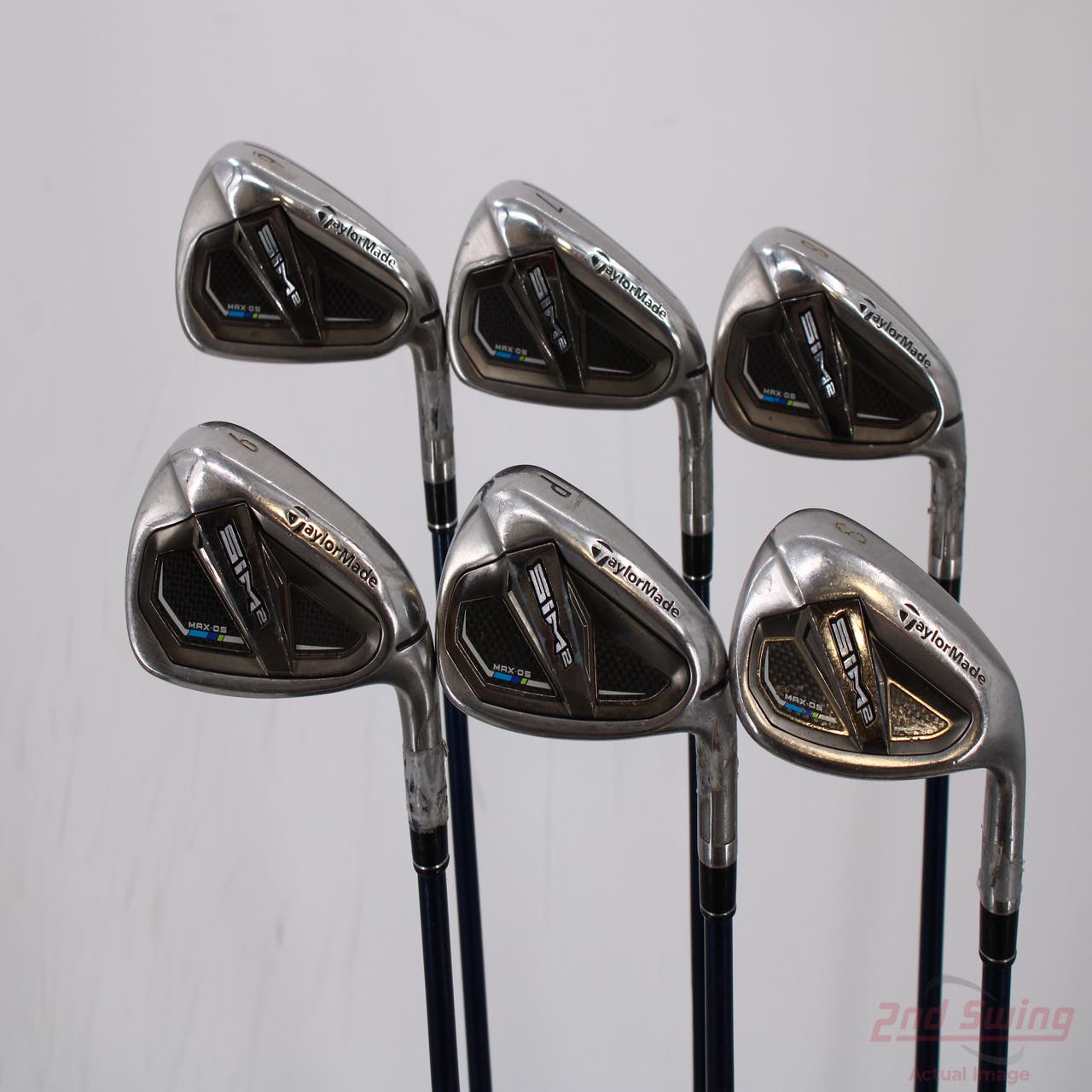 TaylorMade SIM2 MAX OS Iron Set (W-22329352731) | 2nd Swing Golf