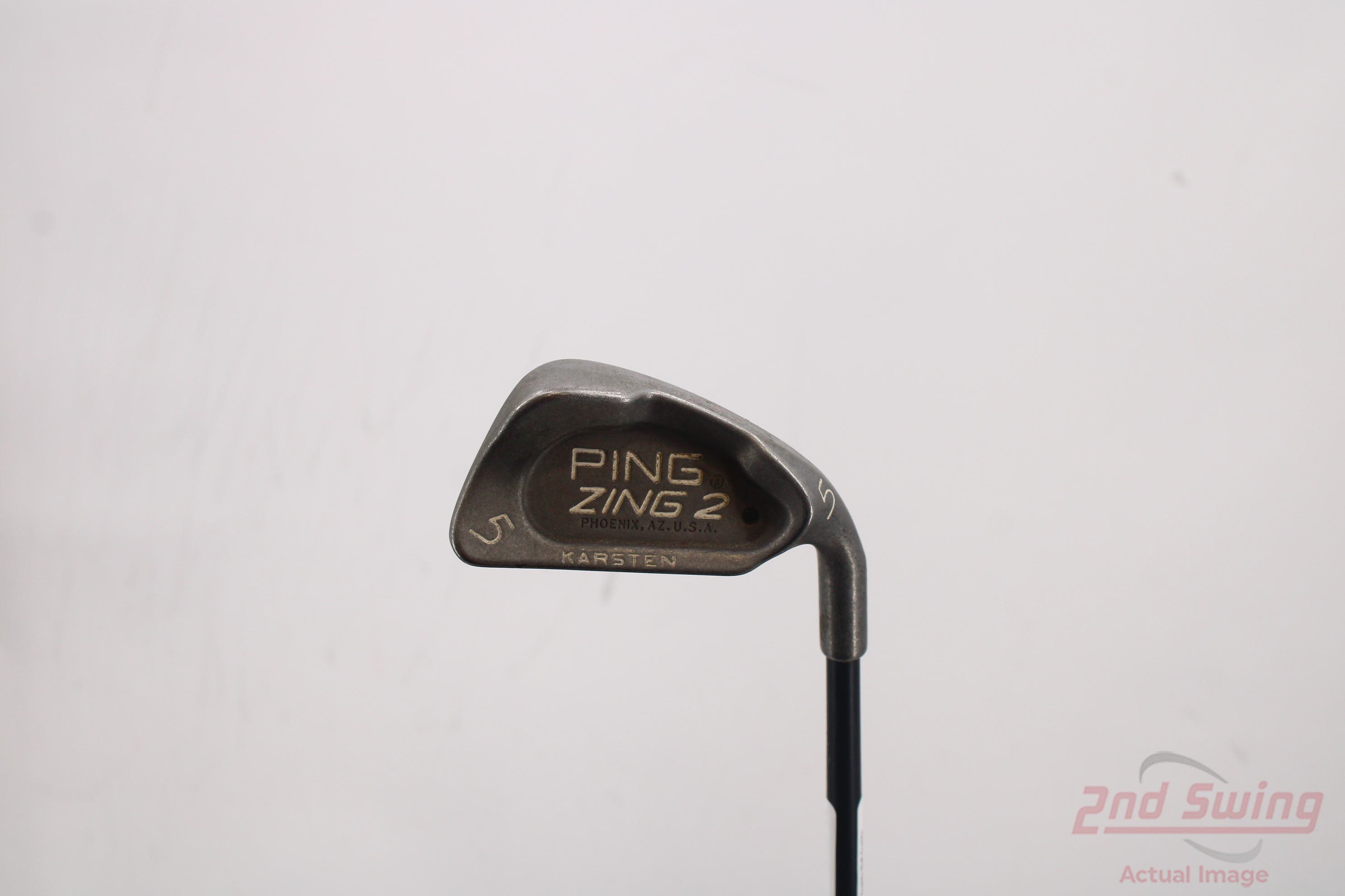Ping Zing 2 Single Iron 5 Iron Stock Graphite Shaft Graphite Regular Right Handed Black Dot 38 ...