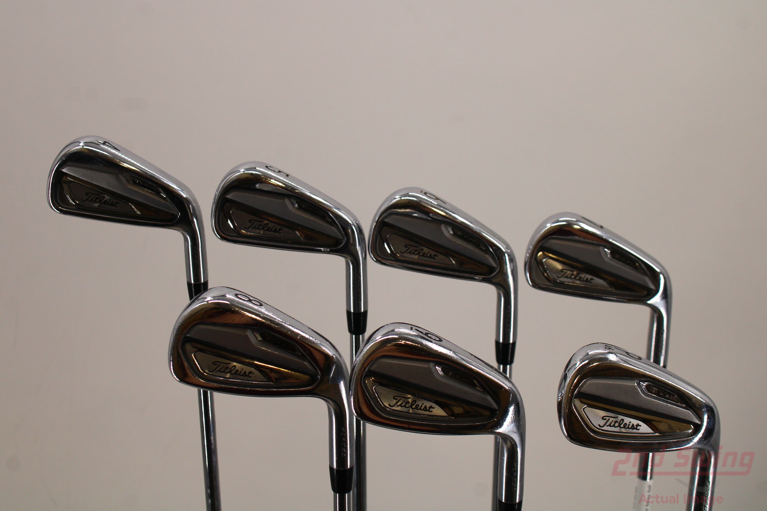 Titleist T100 Iron Set 4-PW True Temper AMT White S300 Steel Stiff Right Handed 38.0in | 2nd ...