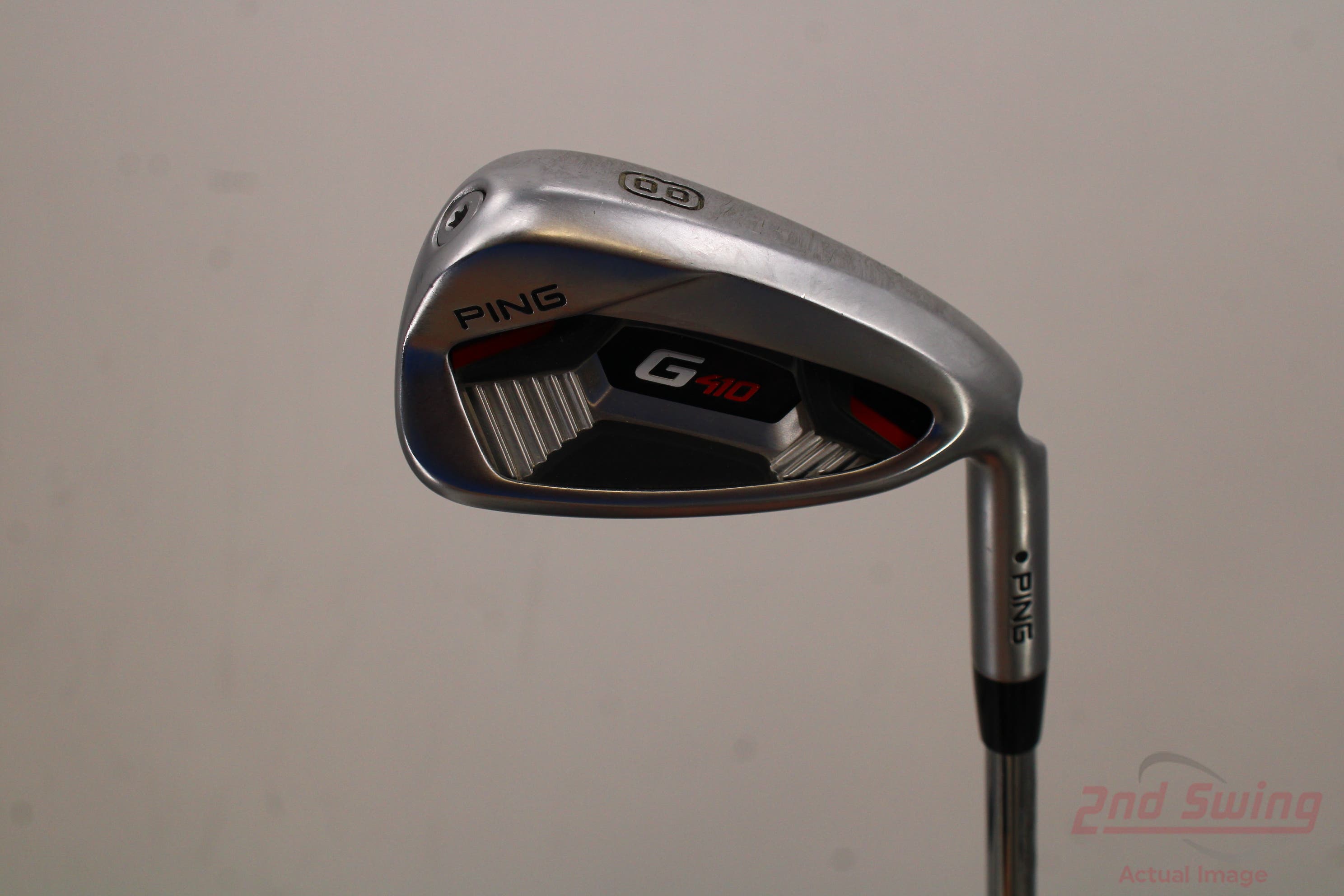 Ping G410 Single Iron 8 Iron AWT 2.0 Steel Regular Right Handed Black Dot 36.5in | 2nd Swing Golf