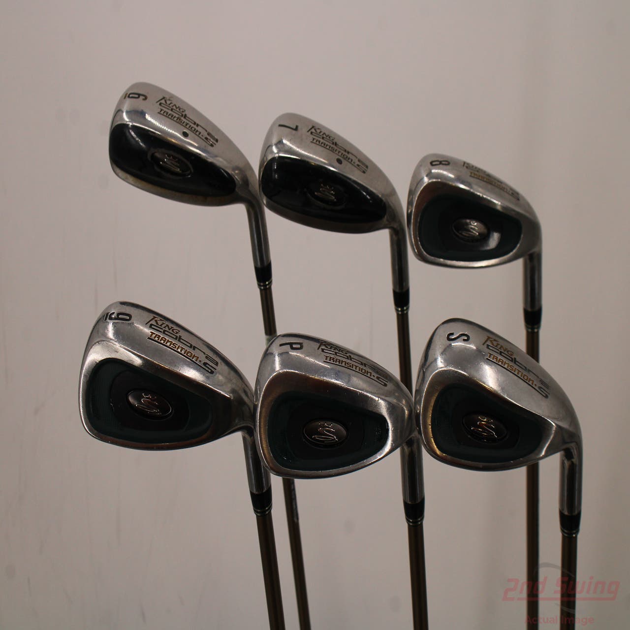 Cobra Transition S Senior Iron Set 6-PW SW Stock Graphite Shaft Graphite Senior Right Handed 35 ...