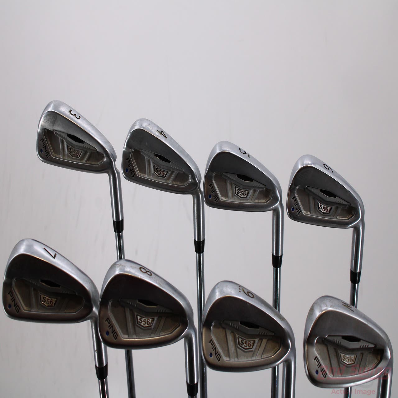 Ping S56 Iron Set 3-PW Project X 6.5 Steel X-Stiff Right Handed Blue ...