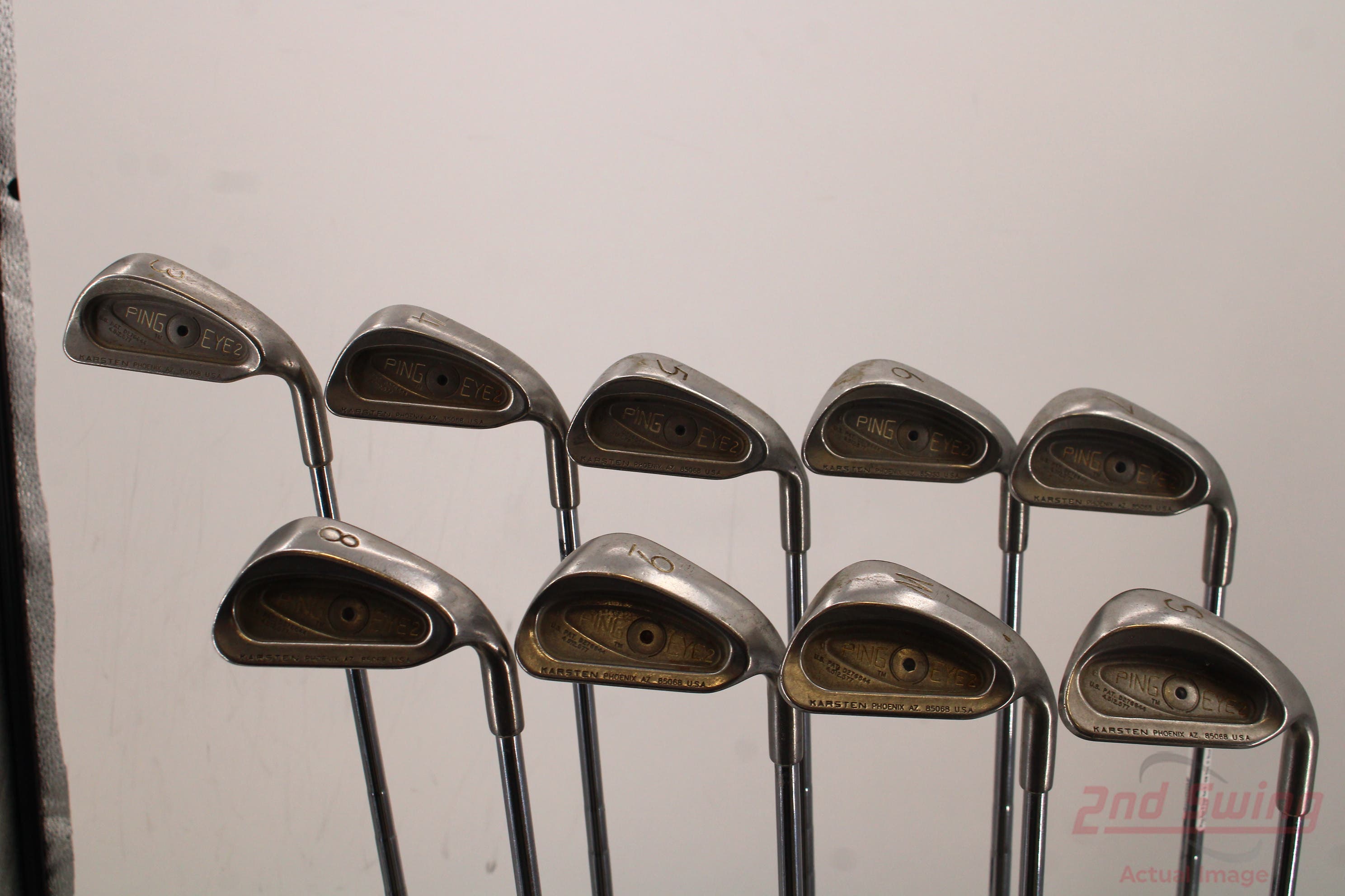 Ping Eye 2 Iron Set 3-SW Ping JZ Steel Stiff Right Handed Black Dot 37 ...