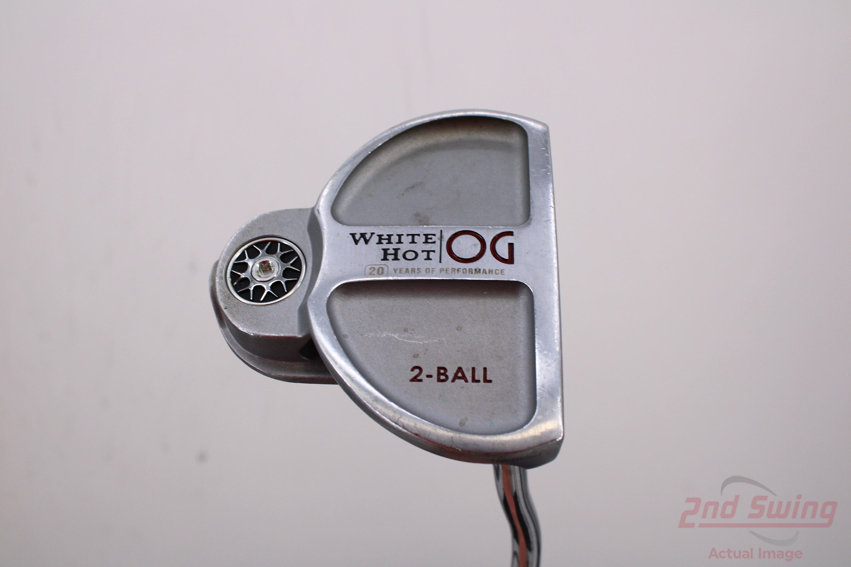 Odyssey White Hot OG 2-Ball Putter Steel Right Handed 34.0in (W ...