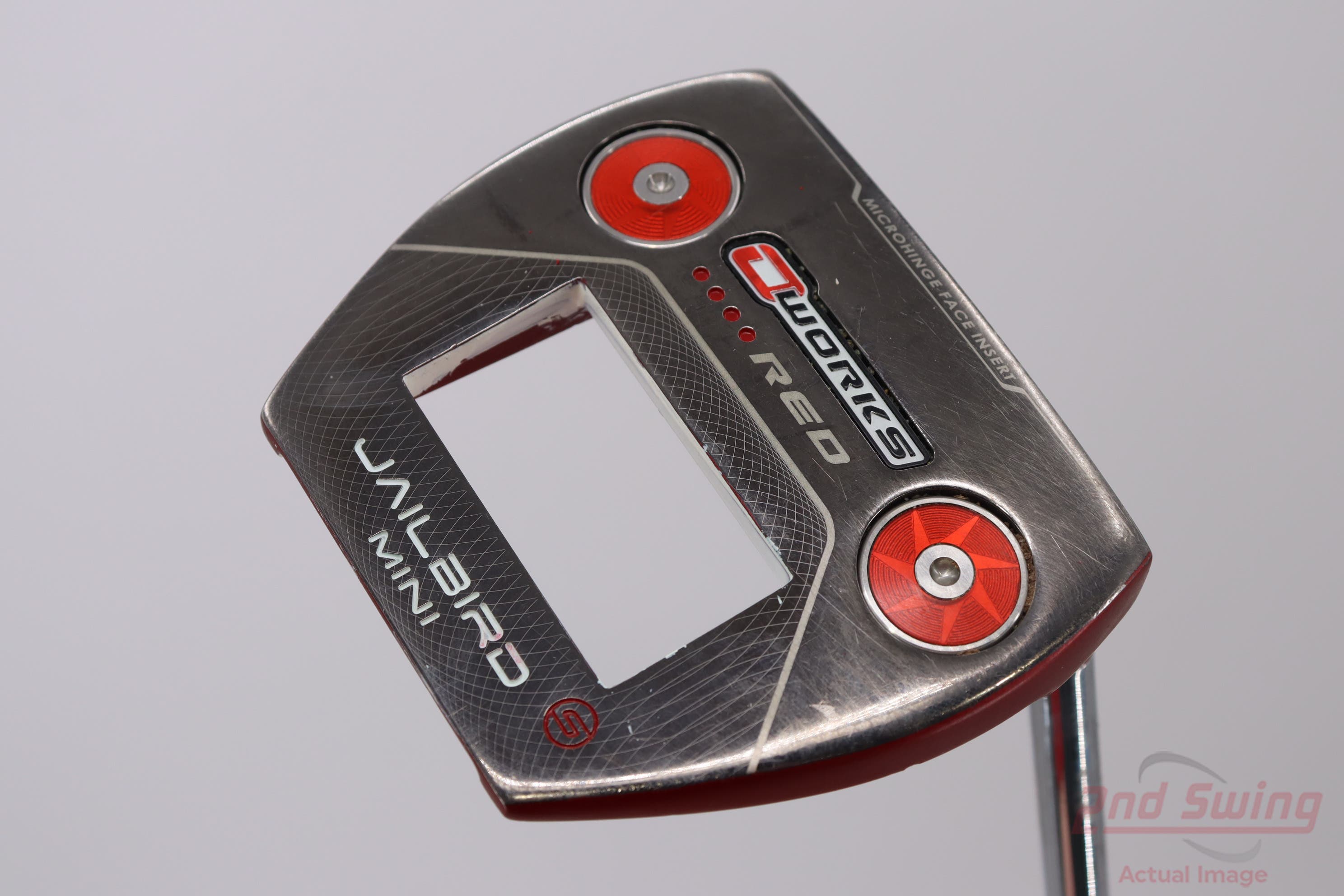 Odyssey O-Works Red Jailbird Mini S Putter (X-22329439517) | 2nd Swing Golf