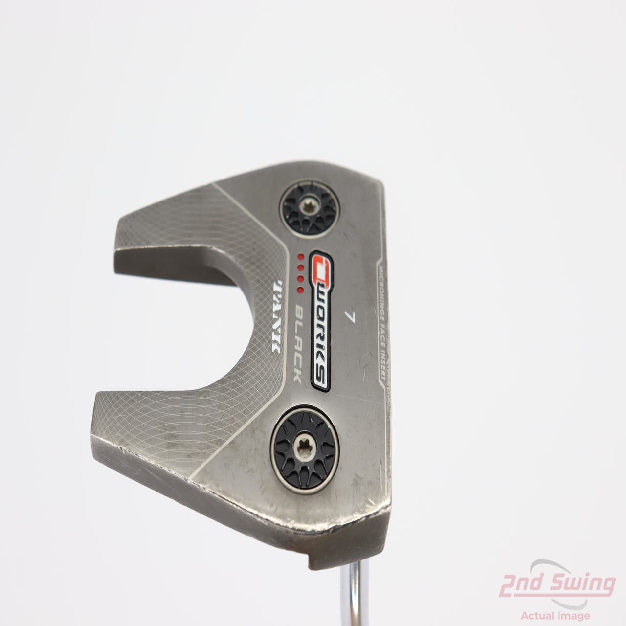 Odyssey O-Works Black 7 Tank Putter (X-32437551928) | 2nd Swing Golf